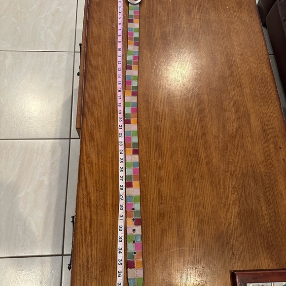 Fossil | Accessories | Colorful Patterned Belt | Poshmark